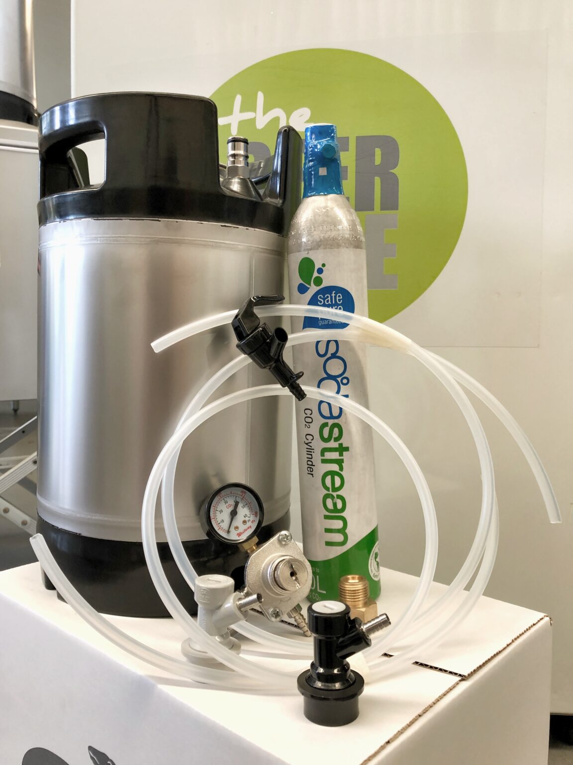 Single Share Keg Kit - Sodastream Version - Goanna Brewing