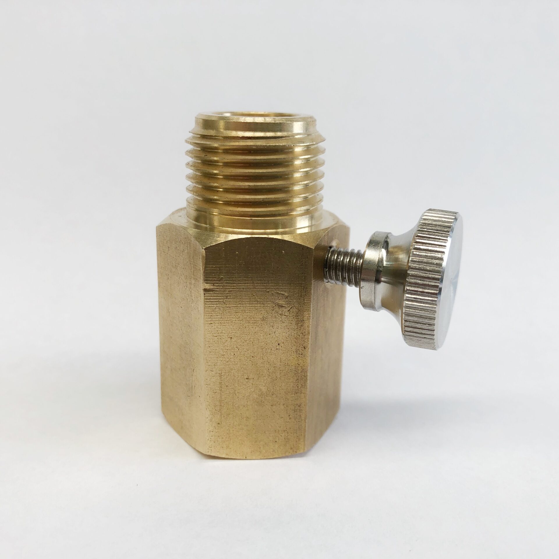 Deluxe Sodastream Cylinder Adapter with on/off Pin - Goanna Brewing