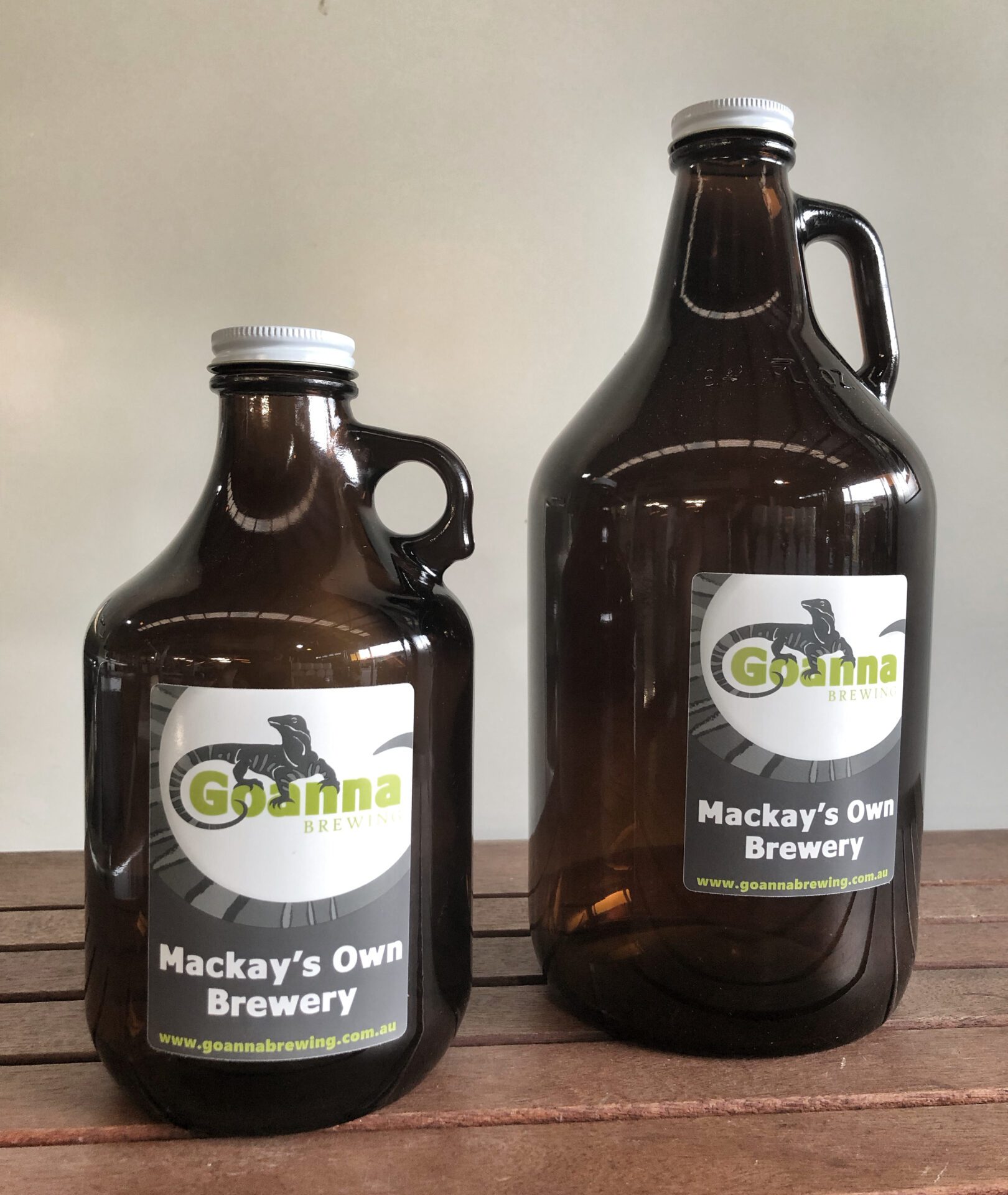 Bottles - Squealers & Growlers - Goanna Brewing